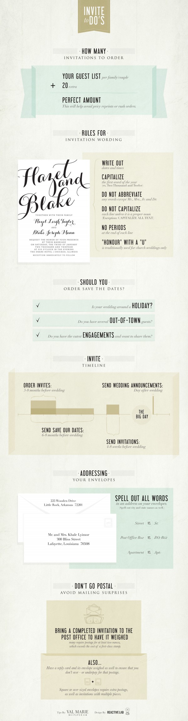 Invitation Tips! - Catherine Guidry Photography